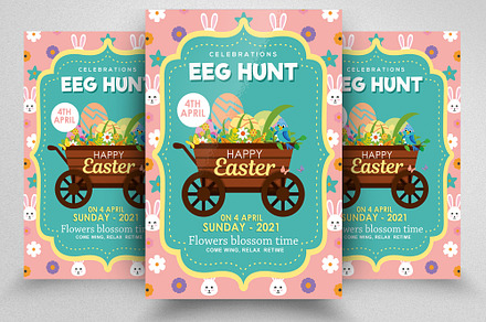 Easter Event Flyer/Poster, a Flyer Template by Psd Templates