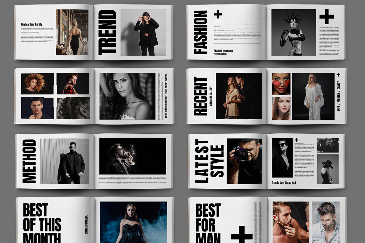 Landscape Magazine Template