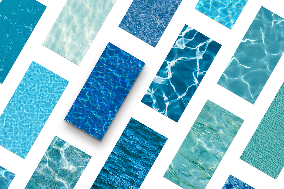 20 Seamless Ocean Waves Texture Pack, a Texture Graphic by Top Textures