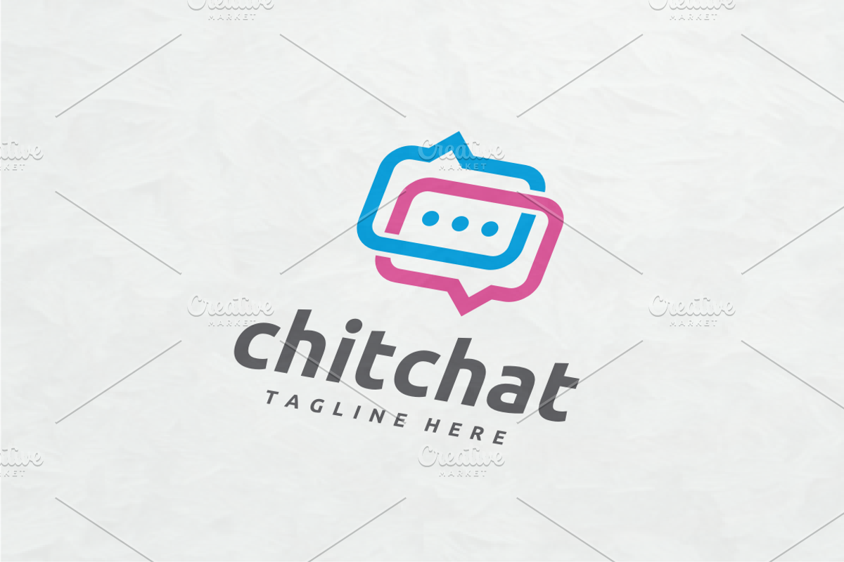 Chat Logo, a Branding & Logo Template by yopie