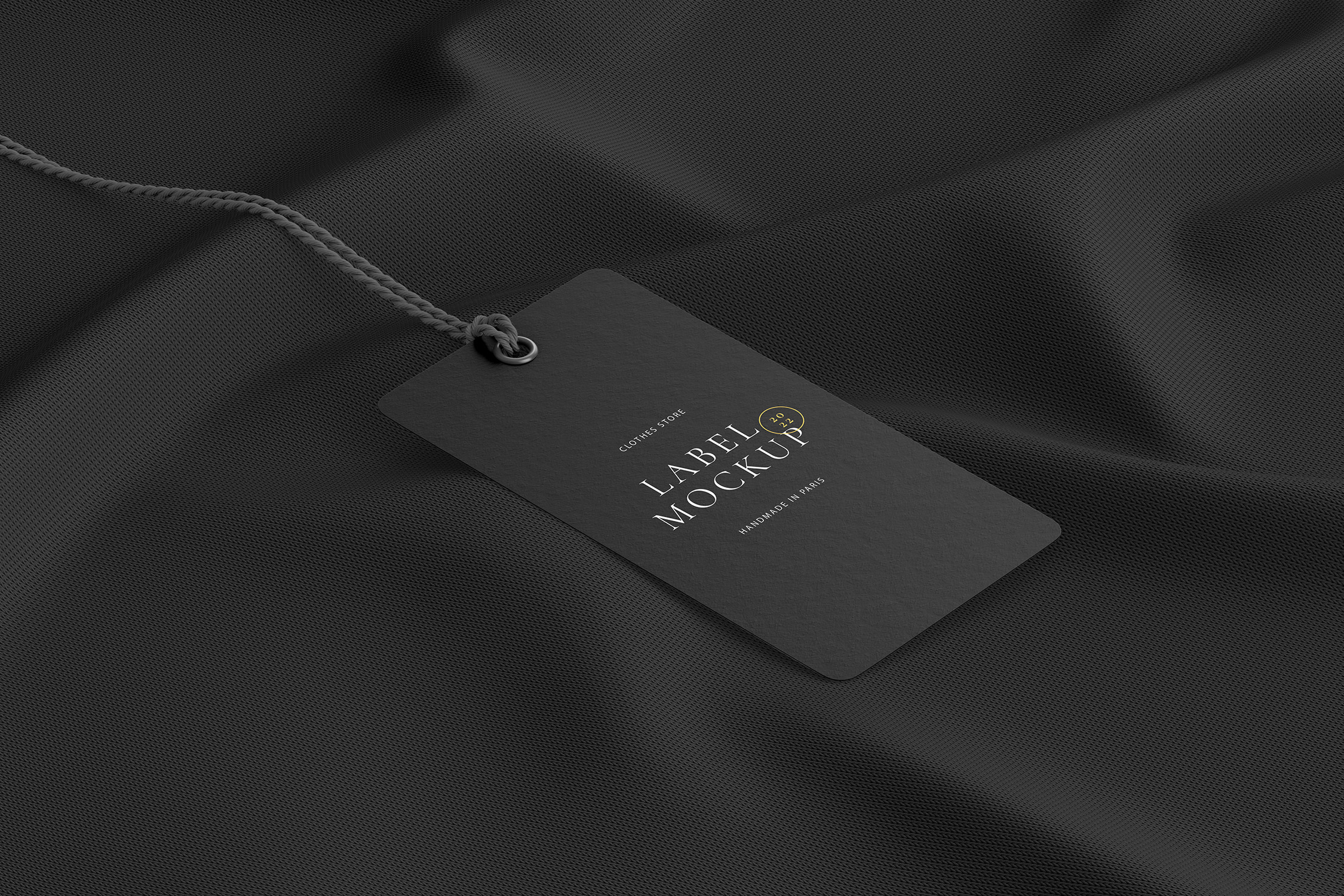 Download Lying Label Tag Mockup