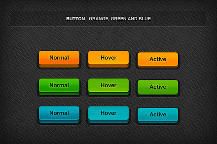 Vivid Spring Buttons, a Templates & Theme by Riccardo Anelli