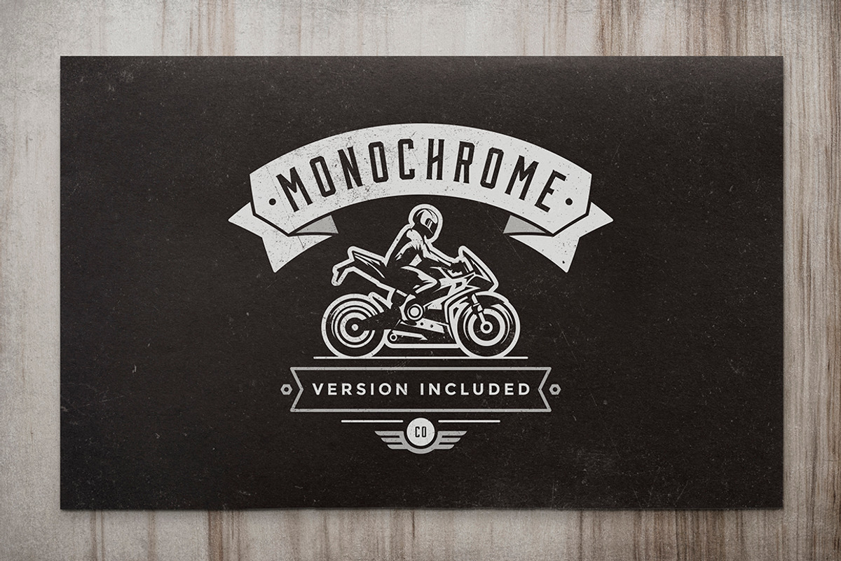 50 Motorcycles Logos and Badges, a Branding & Logo Template by Vasya ...