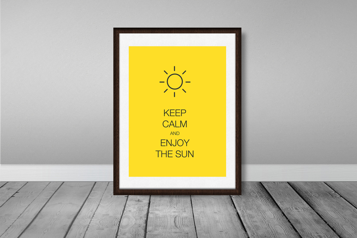 Keep Calm Poster, a Graphic by Made by Mancie