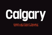 Calgary Display Typeface