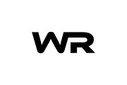 WR logo design, a Branding & Logo Template by xcoolee