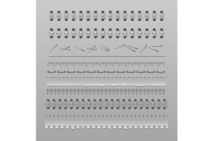 Notebook pages with wire binding | Education Illustrations ~ Creative ...