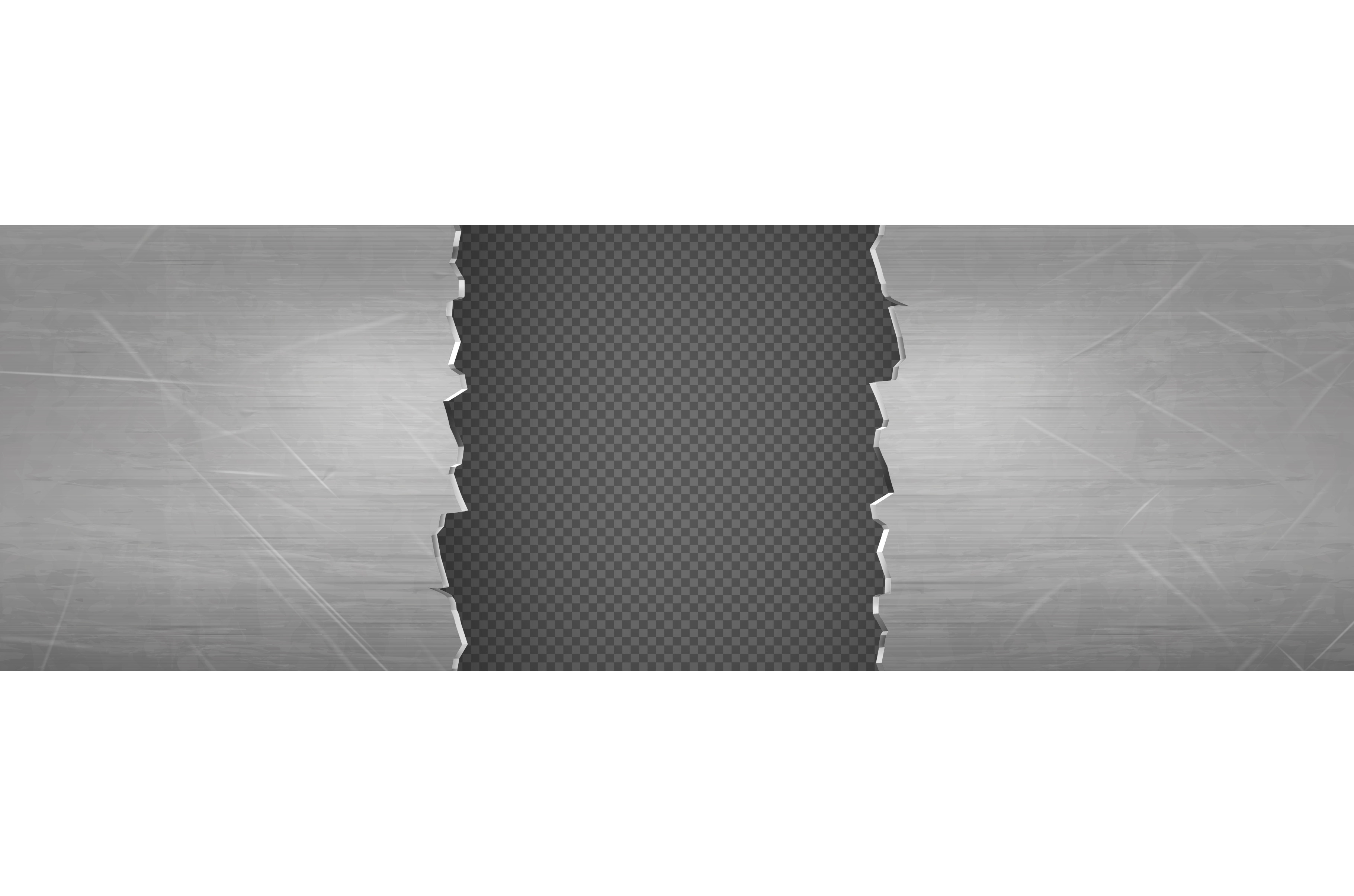 Metal rip hole, horizontal, a Texture Graphic by art PVP - market