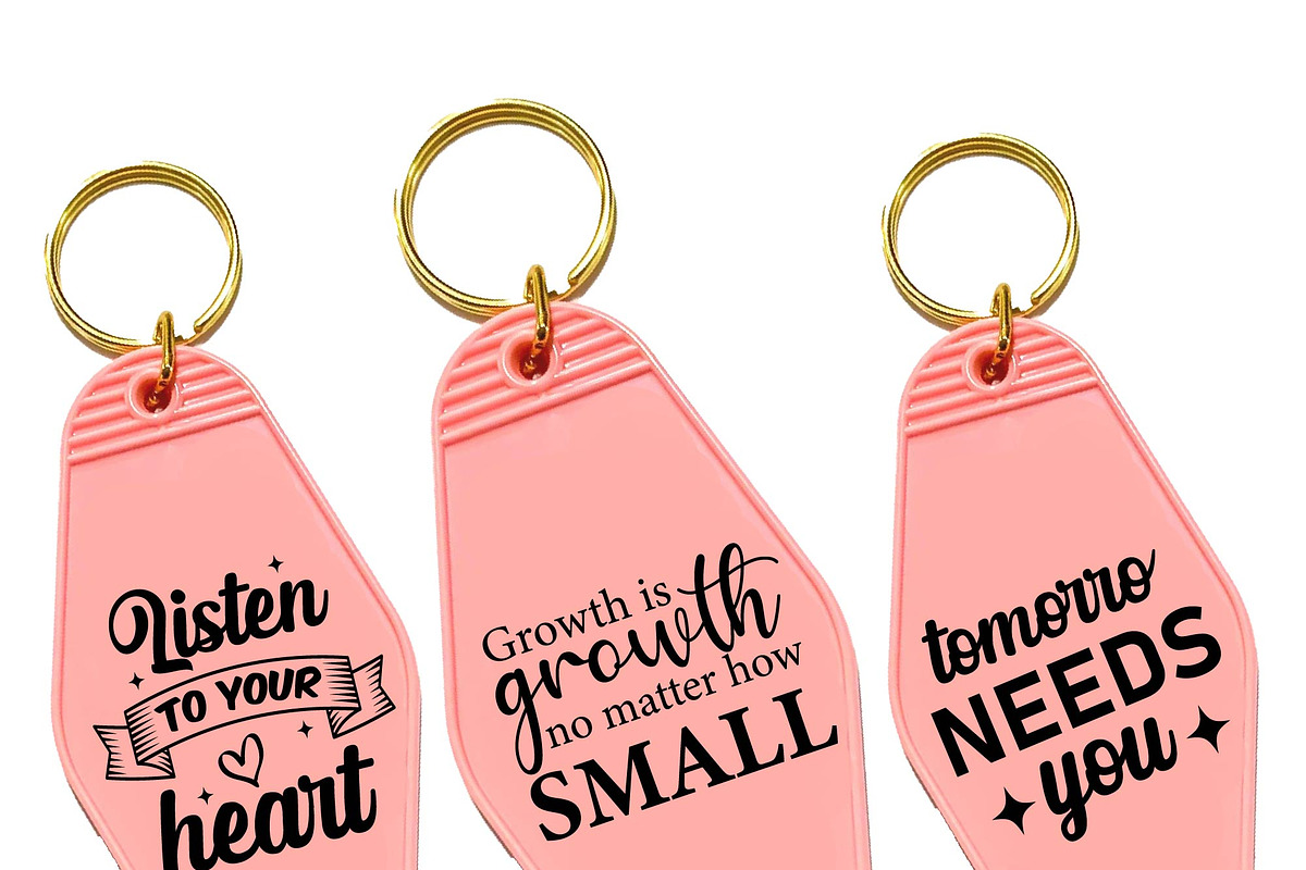 Keychain Svg Bundle, Round Keychain