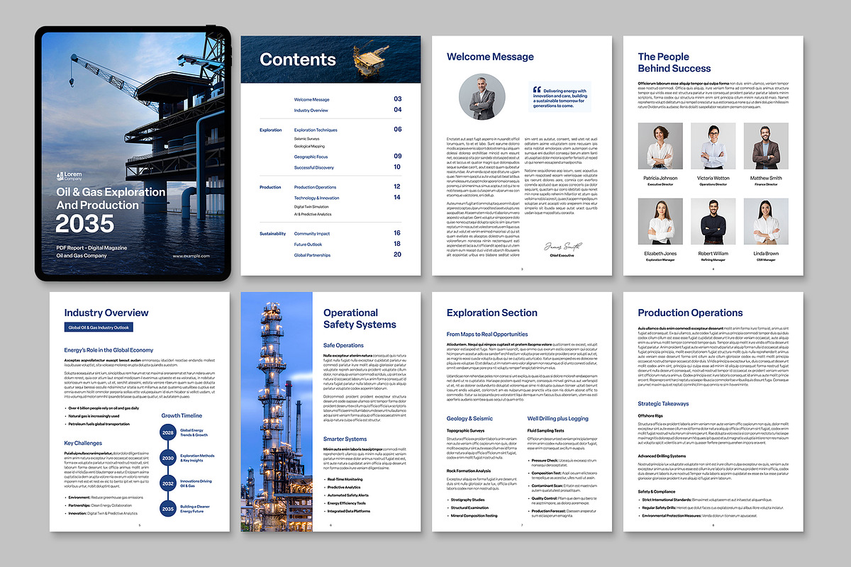 Digital Brochure Template, a Brochure Template by BrandPacks