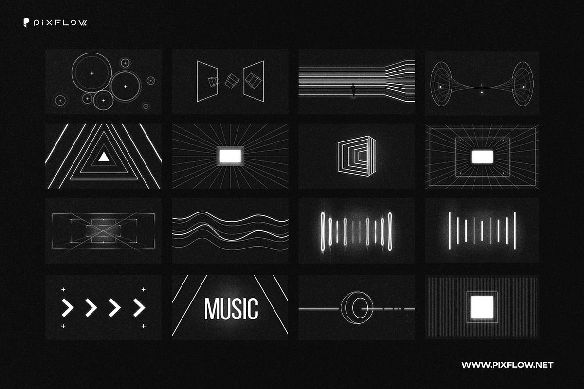 Concert Visual Backgrounds, an Object Graphic by Pixflow