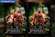 Camo Party Flyer Template, a Flyer Template by Hyperpix Productions