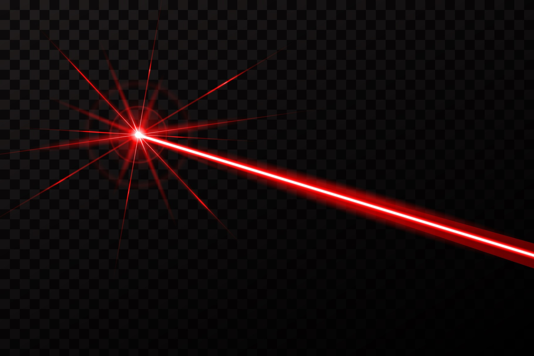 Laser security beam, shine light ray | Technology Illustrations ...