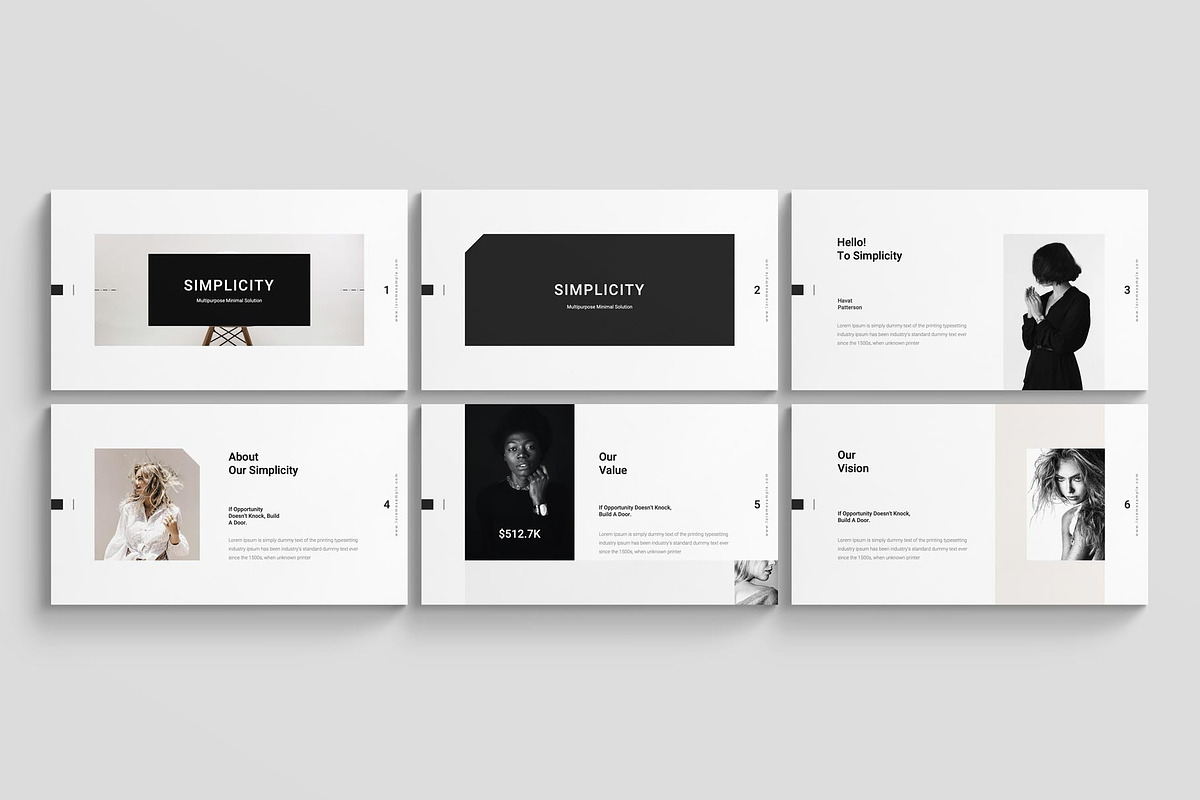 Simplicity Presentation Template, a Presentation Template by E-Type