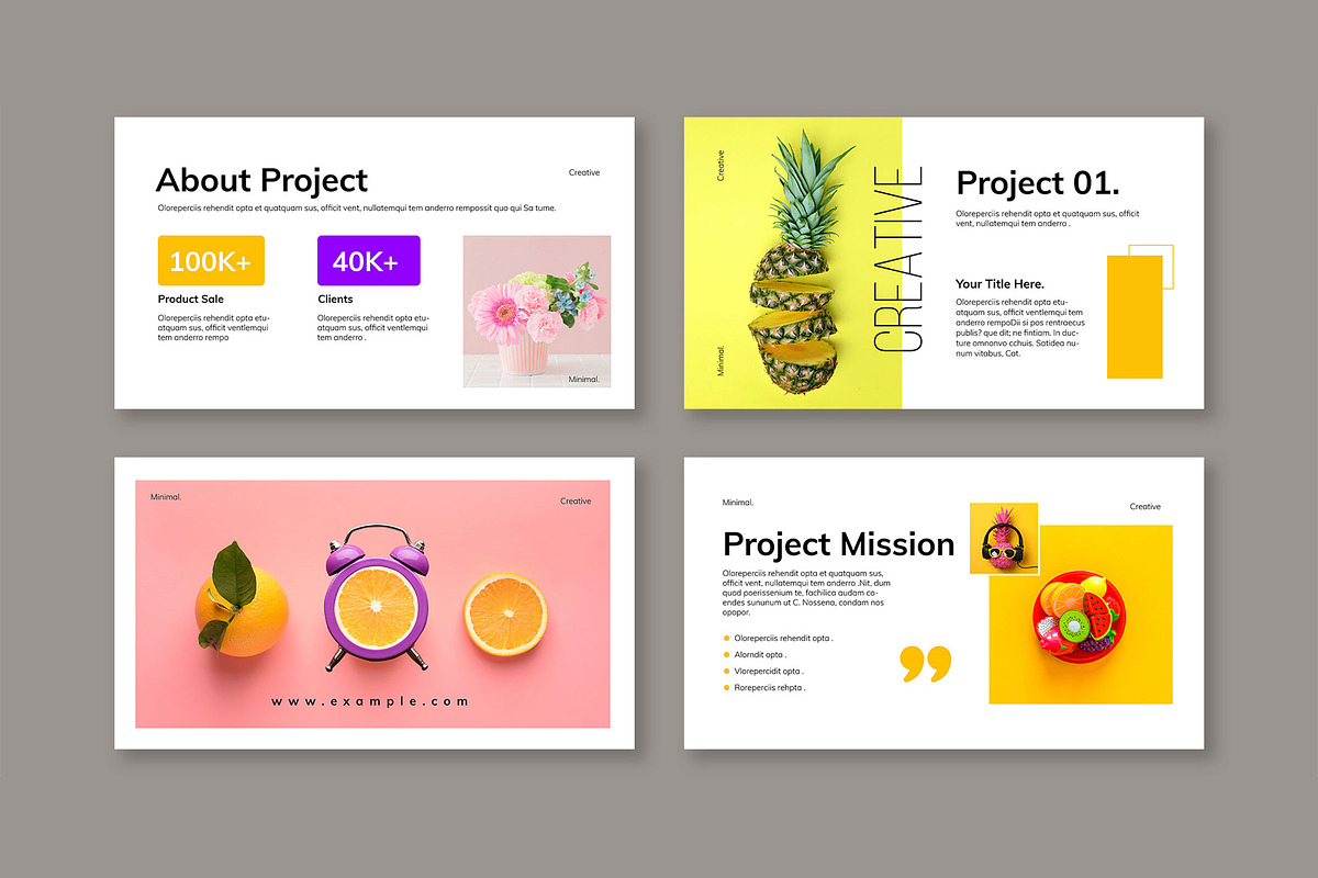 Bold and Bright Portfolio