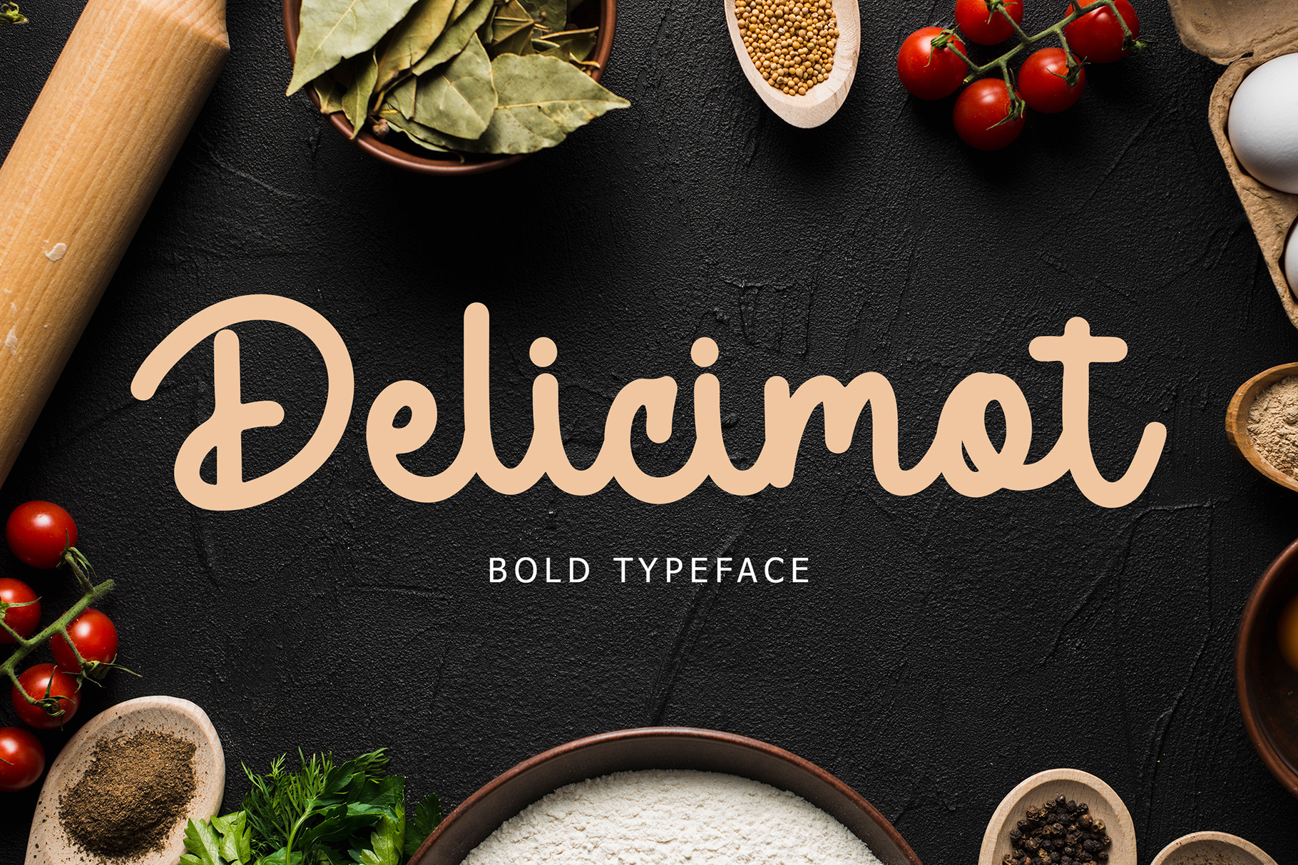Delicimot Delicious Script Font, a Script Font by Giant Design ...