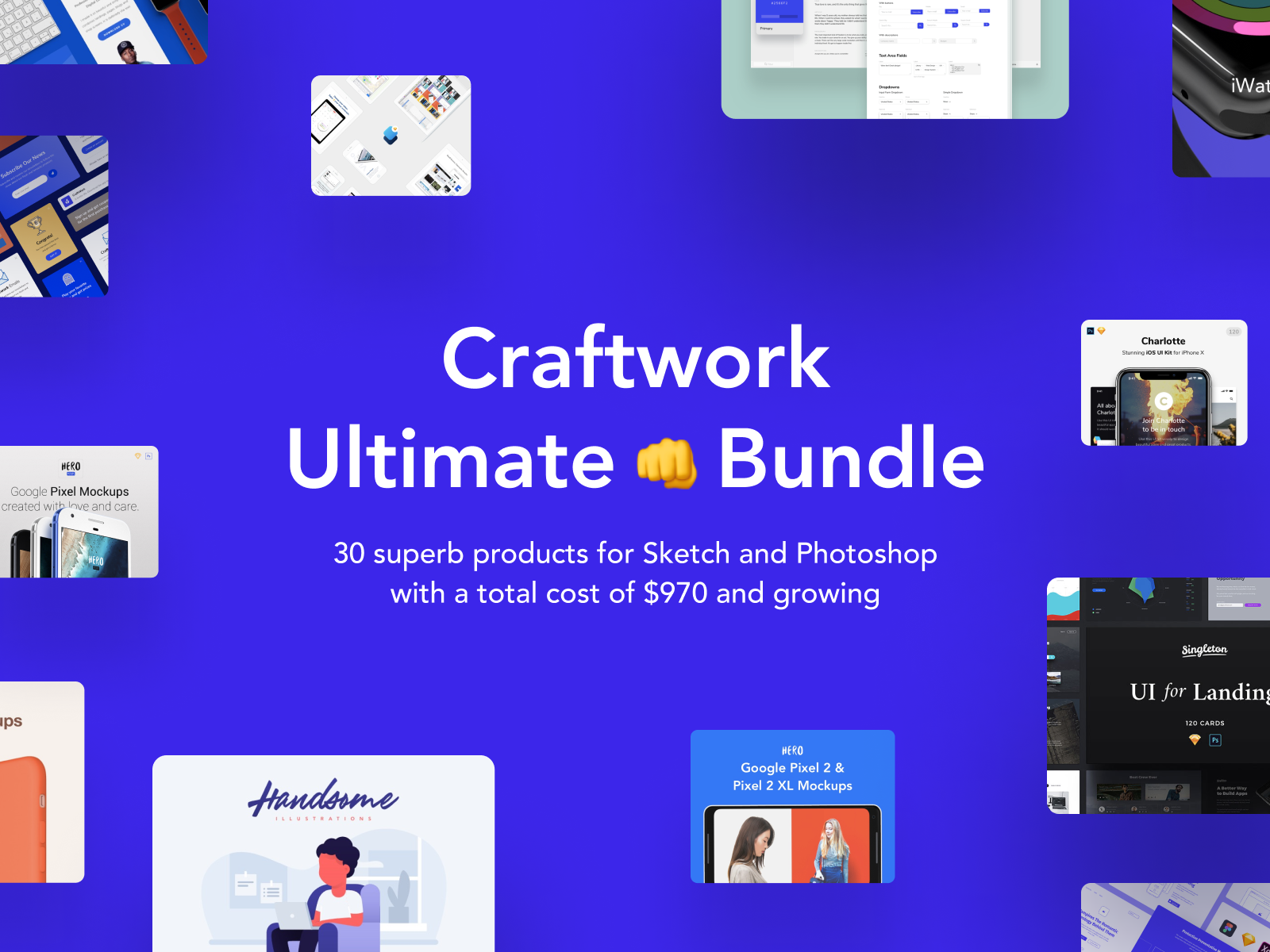 Craftwork Ultimate Bundle, an UI Kit Template by Craftwork