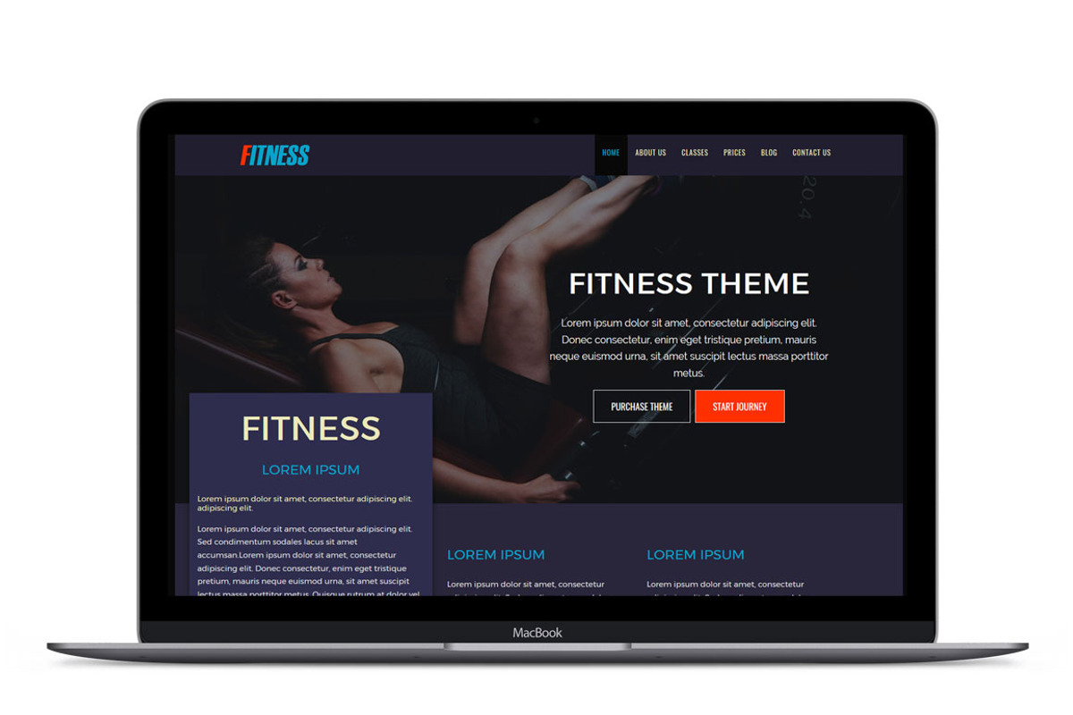 Fitness Plus HTML Template, a Bootstrap Template by VALIASOLUTION SHOP ...