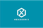 Hexagon - X Logo | Branding & Logo Templates ~ Creative Market