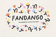 Fandango SVG font