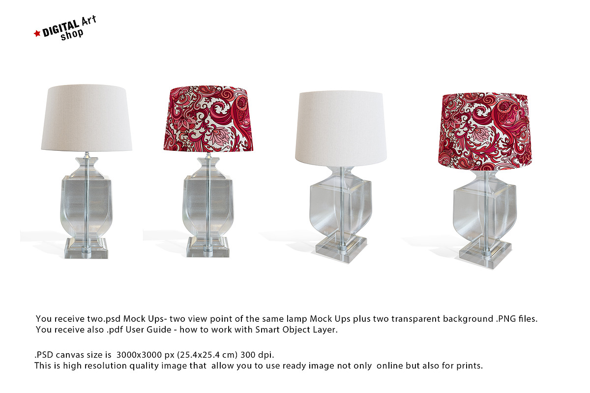 Lamp shade Mockup, a Product Mockup by Mockup Up!