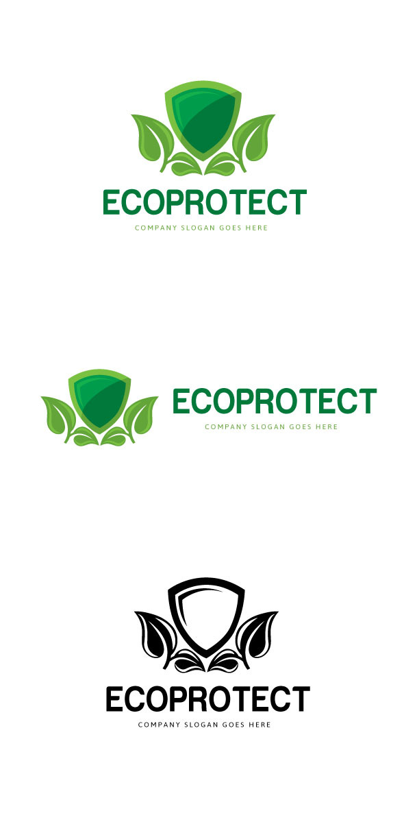 Ecoprotect Logo, a Branding & Logo Template by Mariyana