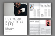 Book Layout (A4/US)(32 pages), a Brochure Template by tomsarraipodesign