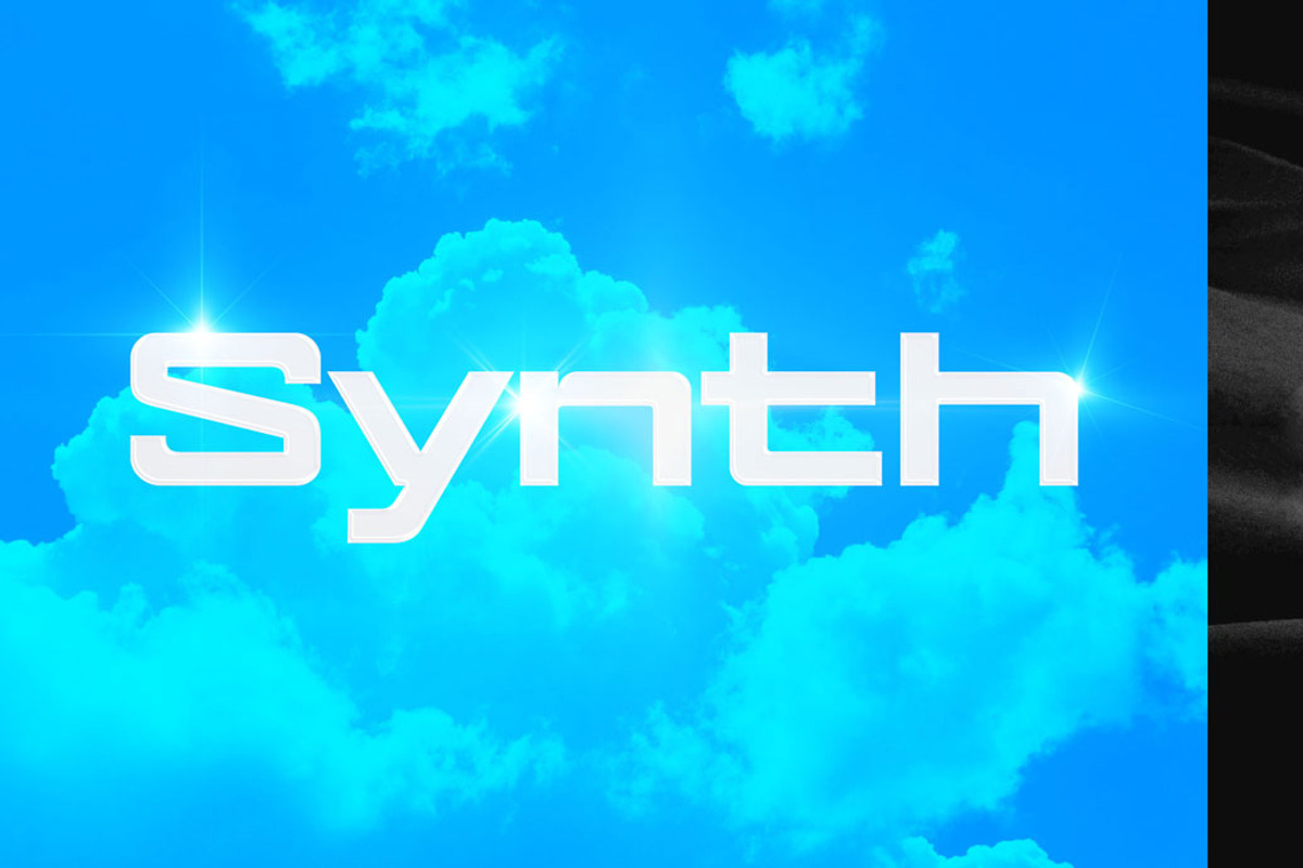 Cyber Synth Font for Windows & Mac, a Font by Ferrato Design Co ...