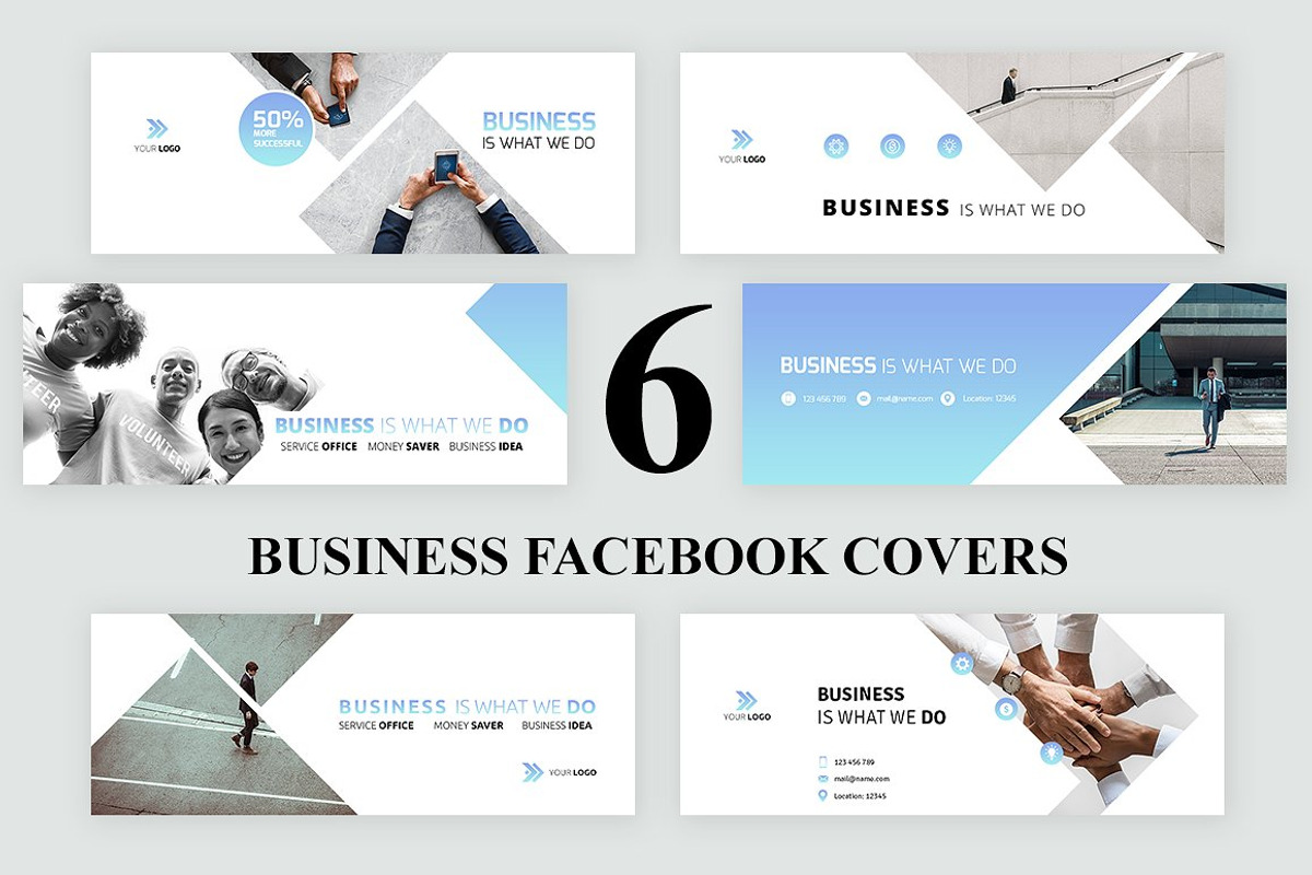 Facebook Covers Mega Bundle, a Social Media Template by UNIK Agency
