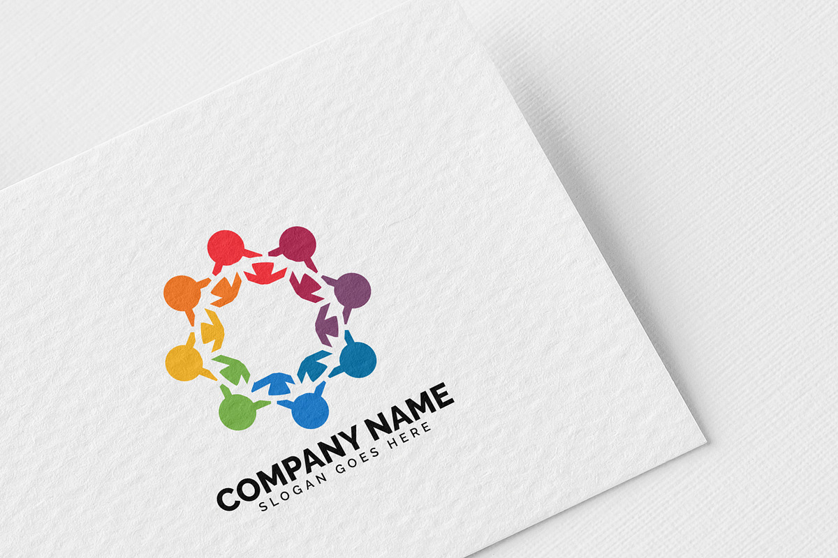 team work logo template, a Branding & Logo Template by meisuseno