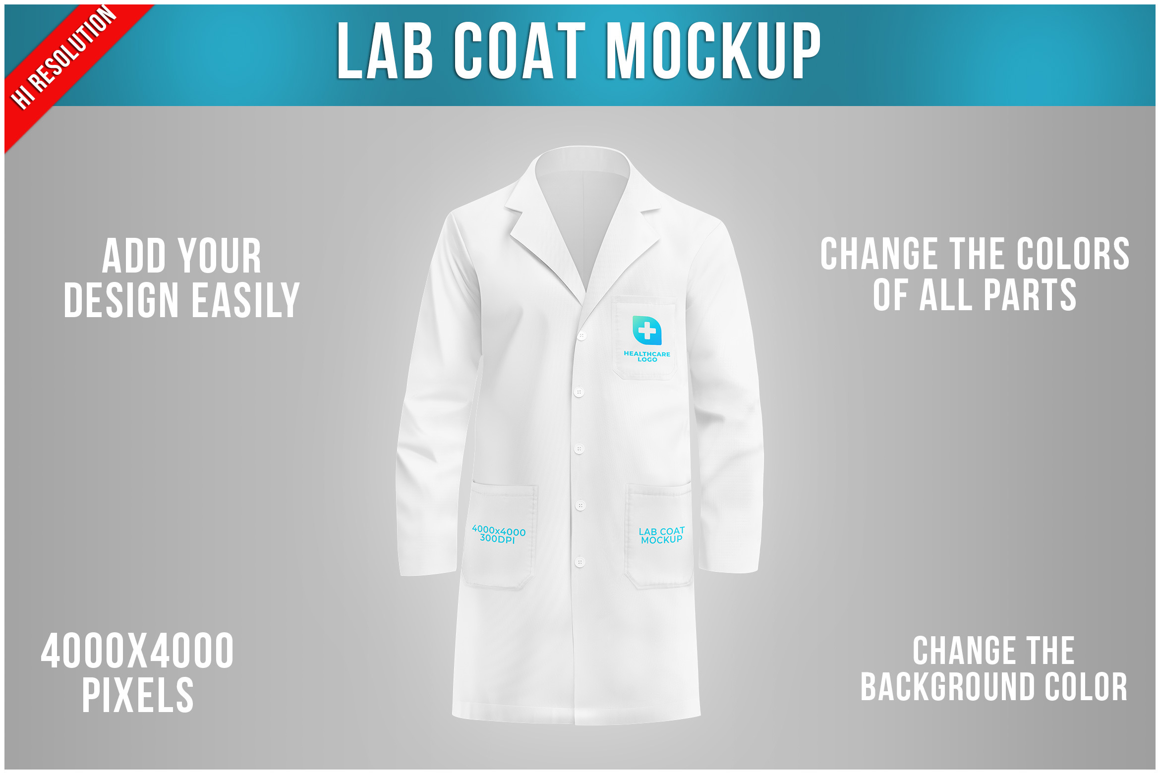 Lab Cot Mockup, an Apparel Mockup by Bruno's Shop