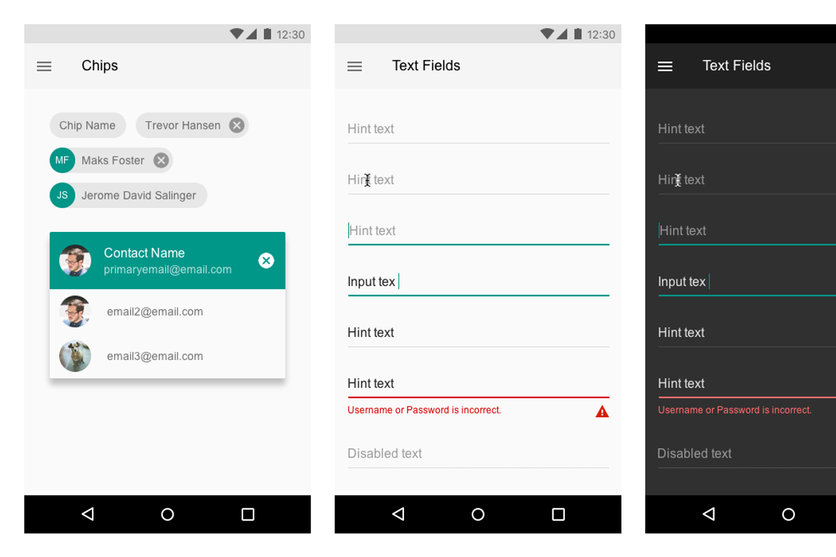 Material Mobile Axure Template, a Templates & Theme by Maksym Kichuk
