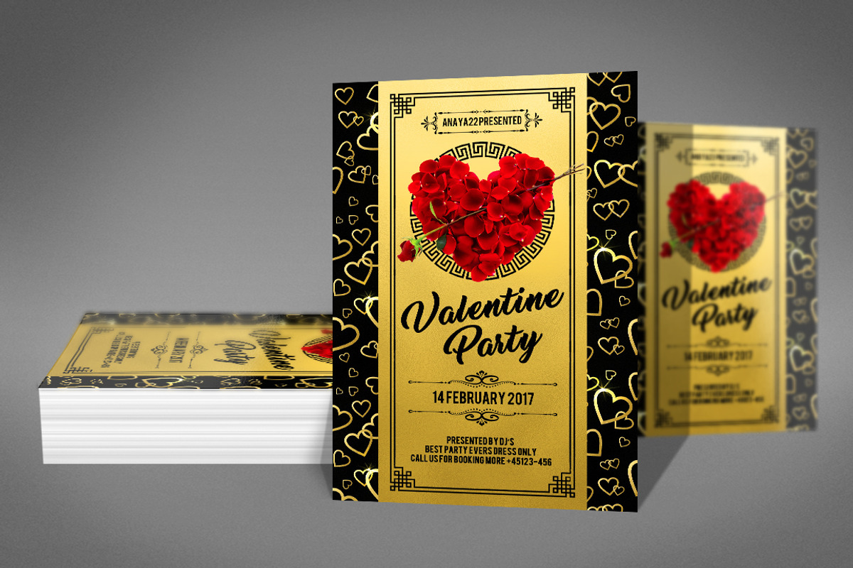 10 Golden Flyers Bundle, a Flyer Template by graphicforest
