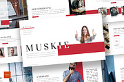 Muskie - Powerpoint Template, a Presentation Template by inspirasign