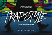 Trapstyle Font, a Script Font by Dhan Studio