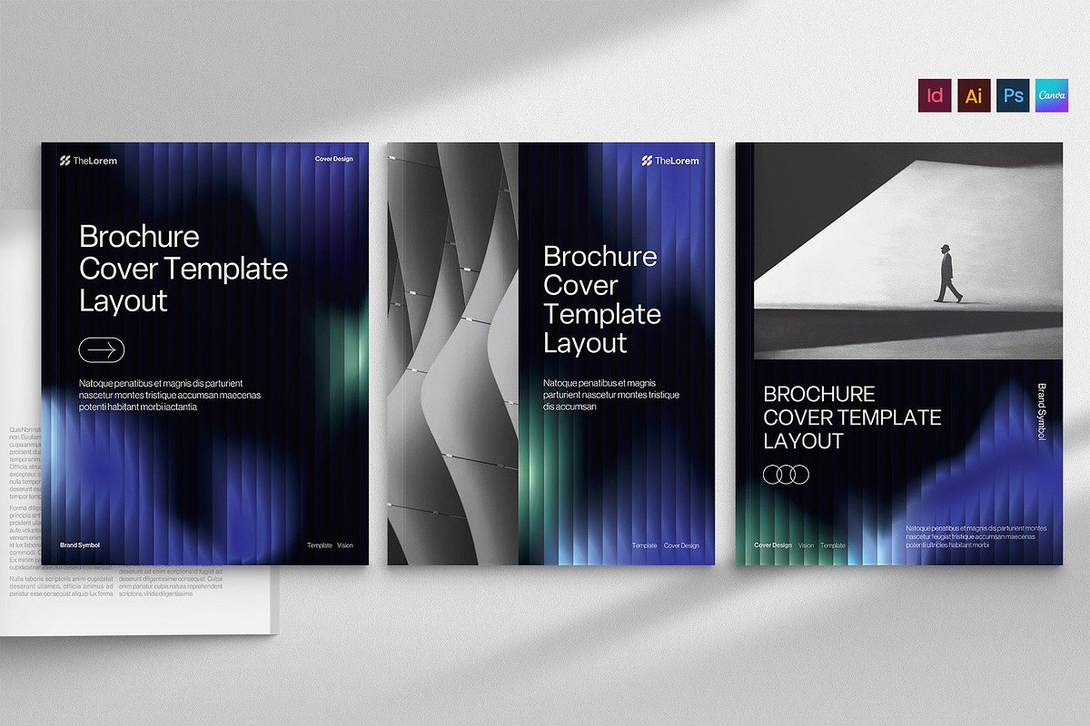 Brochure Cover Template, a Brochure Template by BrandPacks