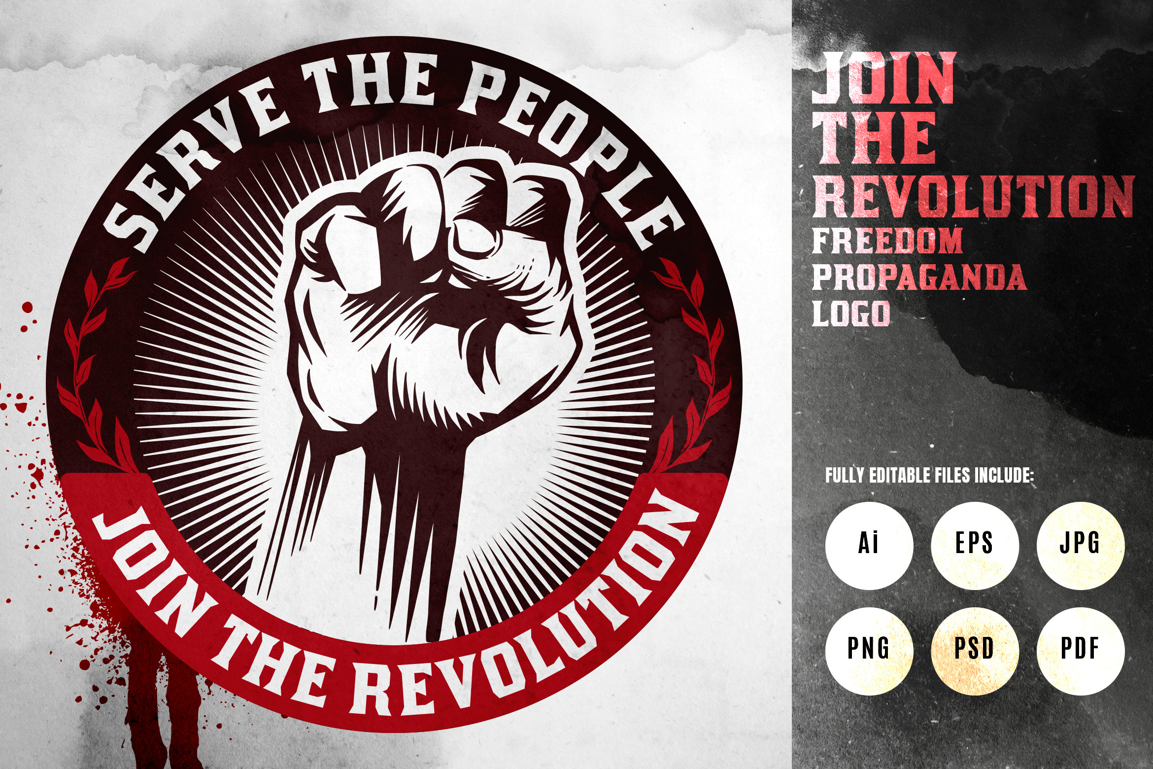 Serve The People Join The Revolution