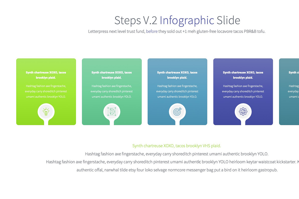 Steps V.2 PowerPoint Slides, a Presentation Template by Pulsecolor