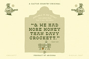 Crockett Font