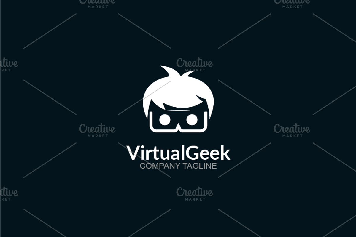 Virtual Geek - Logo Template, a Branding & Logo Template by Twelve.std