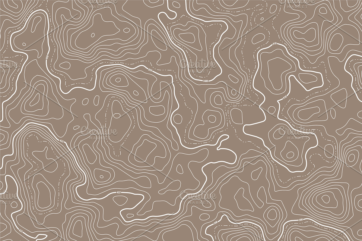 Topographic Map Textures, a Texture Graphic by Designdell