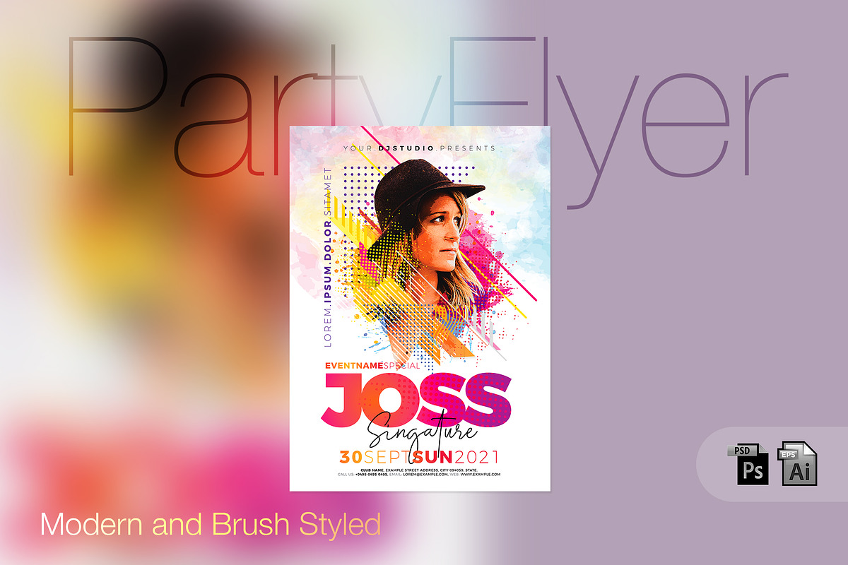20 Best EVENT POSTERS and Flyers, a Flyer Template by GoldenPixelStudio