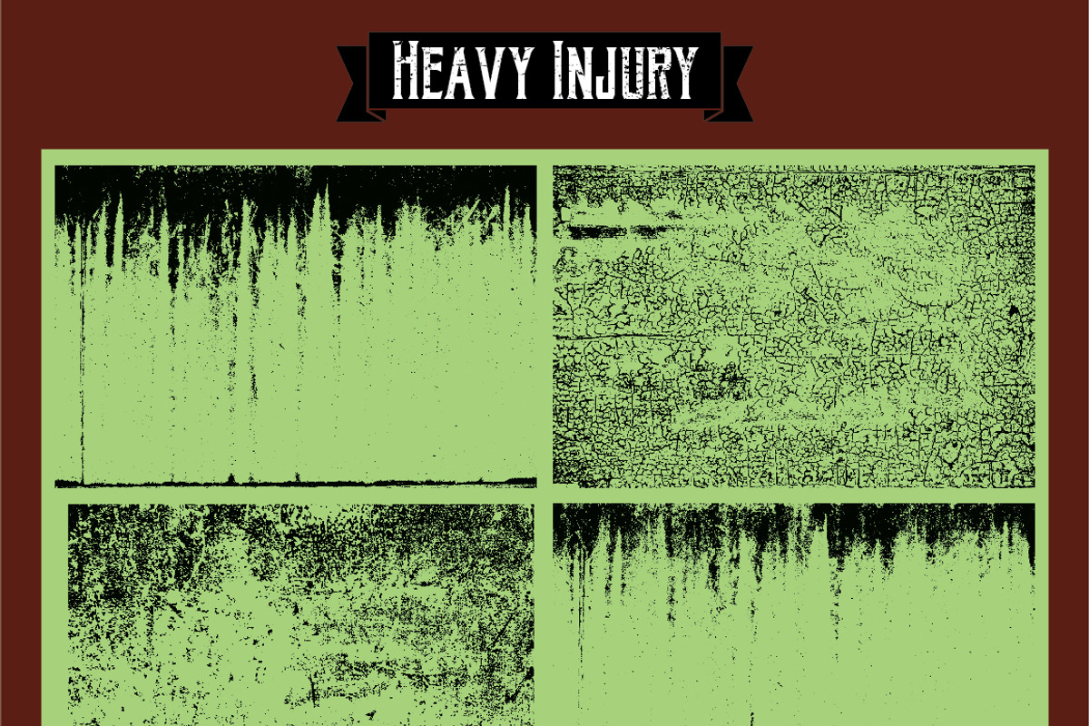 21 Vector Textures - Heavy Injury, a Texture Graphic by Mr Vintage
