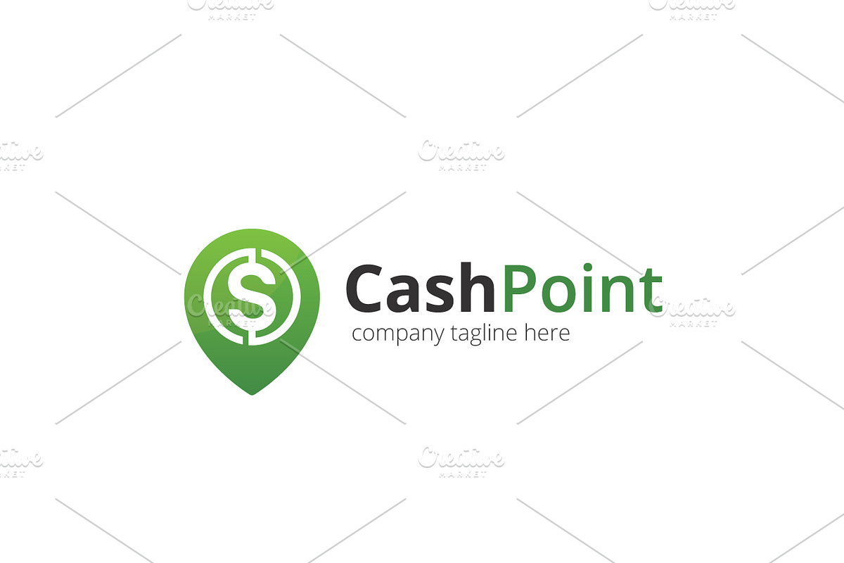 Cash point Logo, a Branding & Logo Template by XpertgraphicD