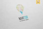 Navitor Logo Template, a Branding & Logo Template by aliyev123