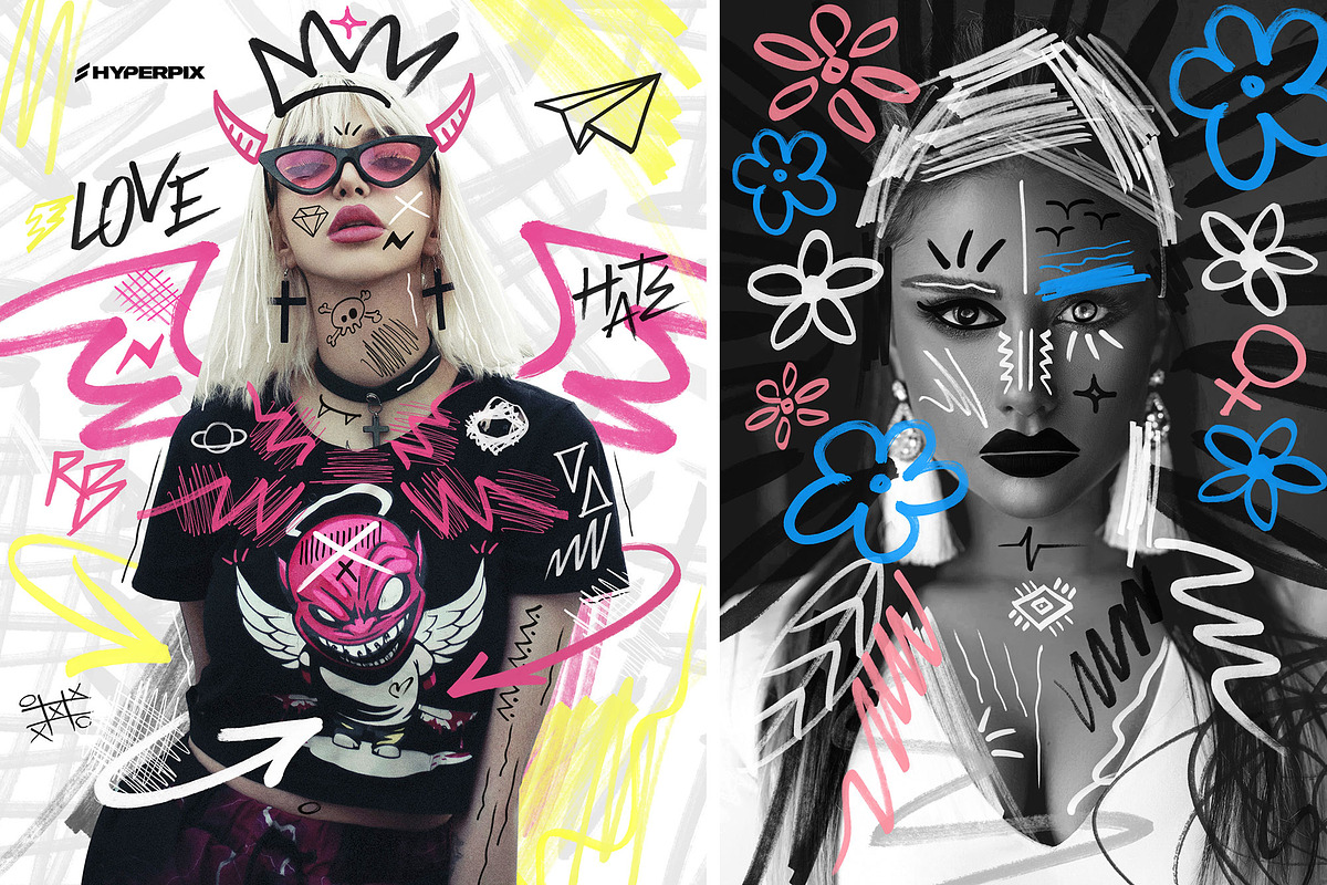 Hyper Marker - 1000+ Marker Elements, an Object Graphic by Hyperpix Productions