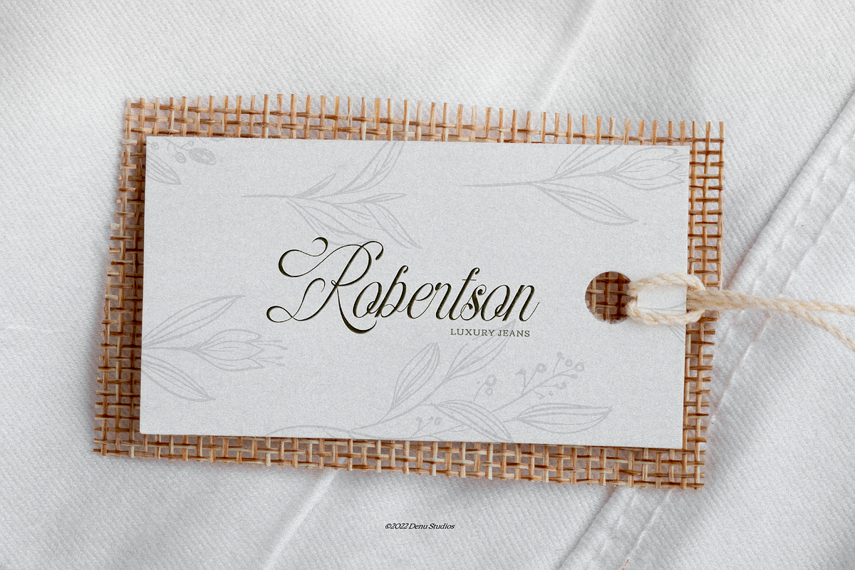 Raufendry Beauty Calligraphy Script, a Script Font by Denustudios