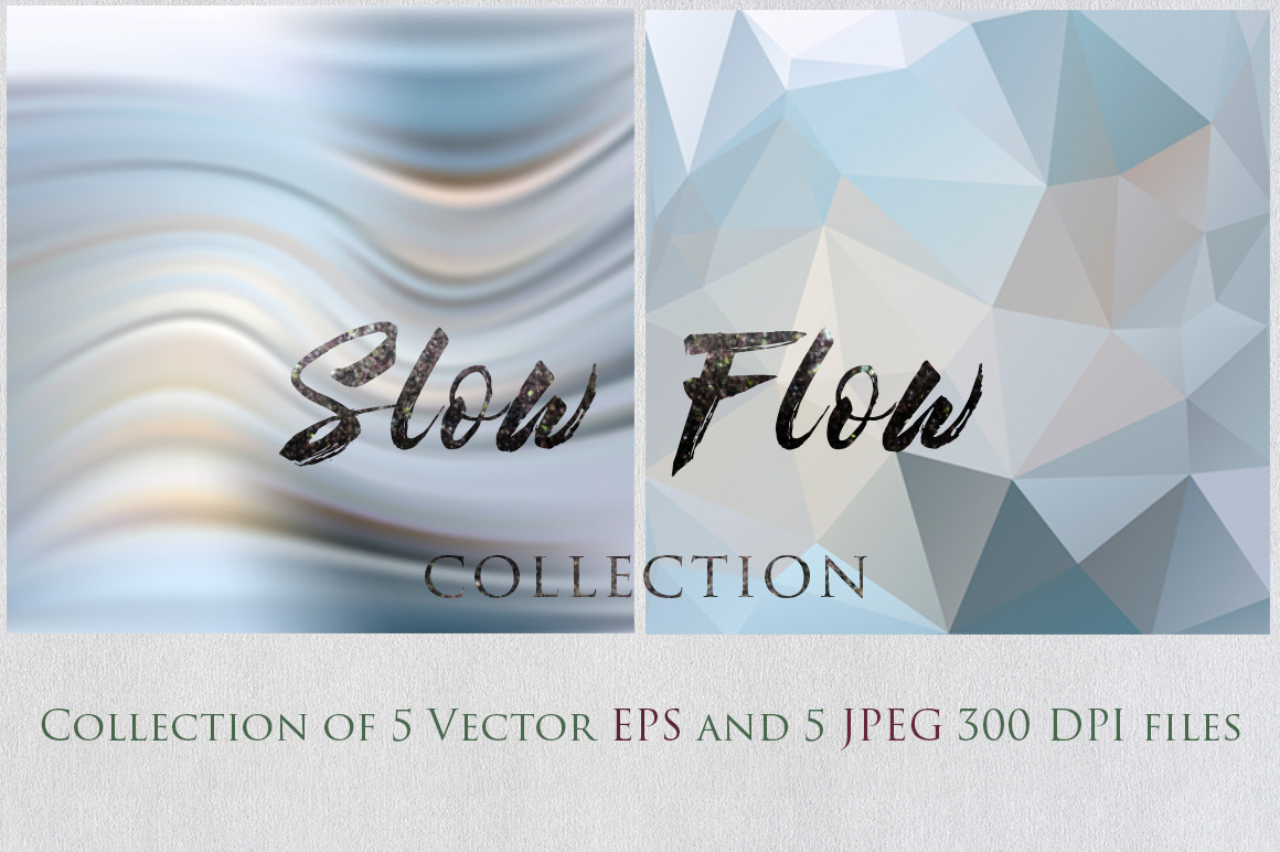 SLOW FLOW 3 collection textures set, a Texture Graphic by Futurel