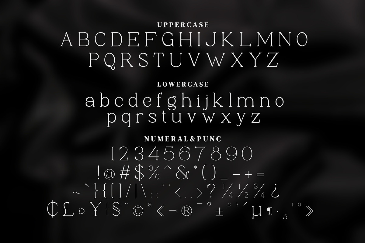 Bamelian Serif Fonts, a Serif Font by mahstudios