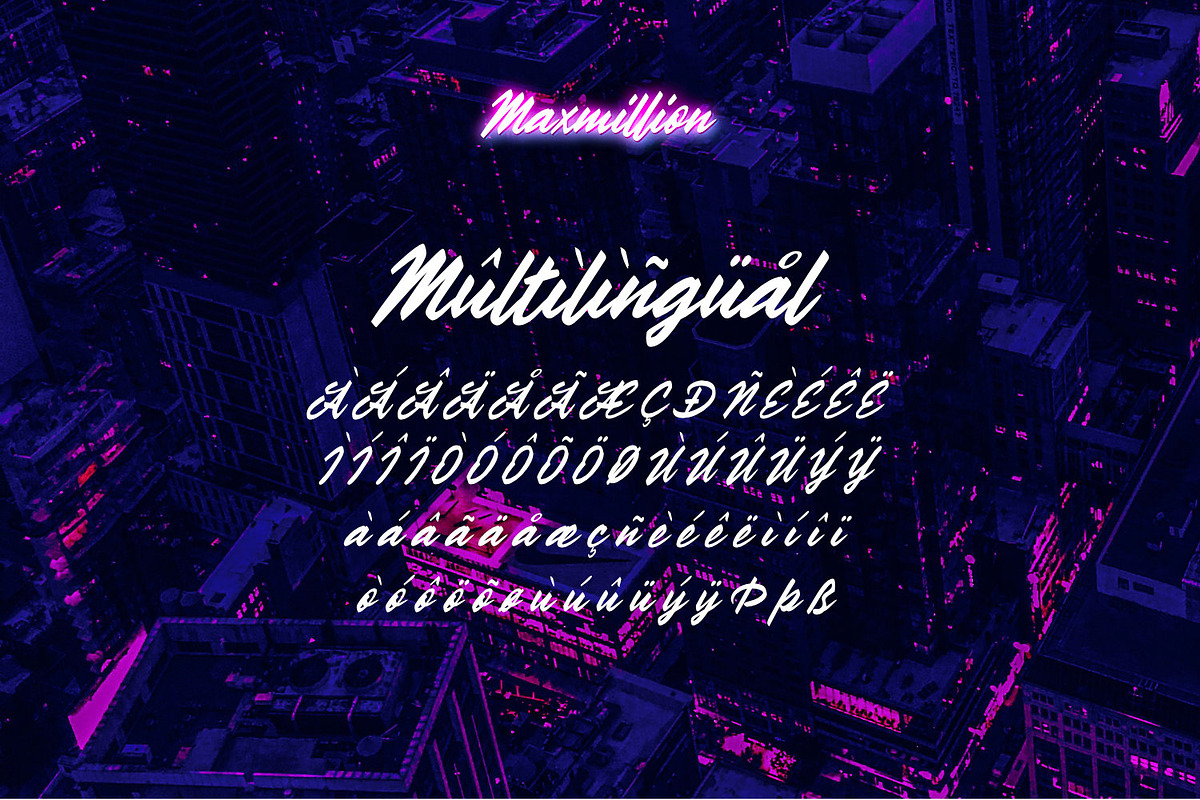 Maxmillion - 80's Brush Type